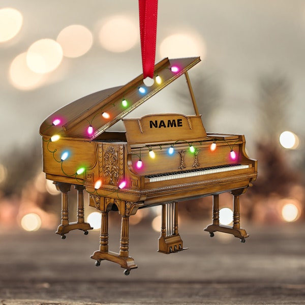 Christmas Ornament Piano - Etsy