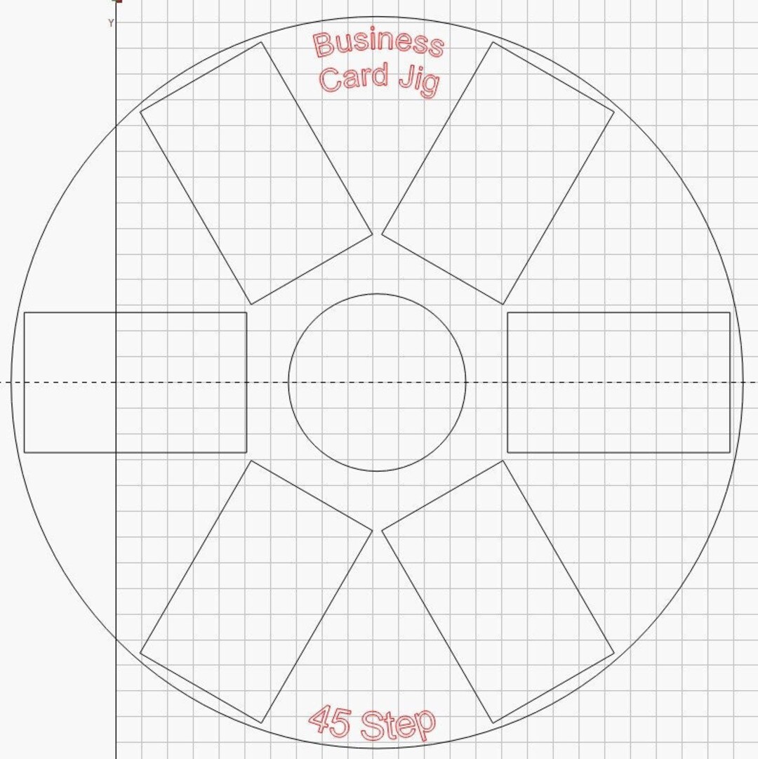Business 6 Card 80MM Rotary Jig Files -download File Only - Etsy
