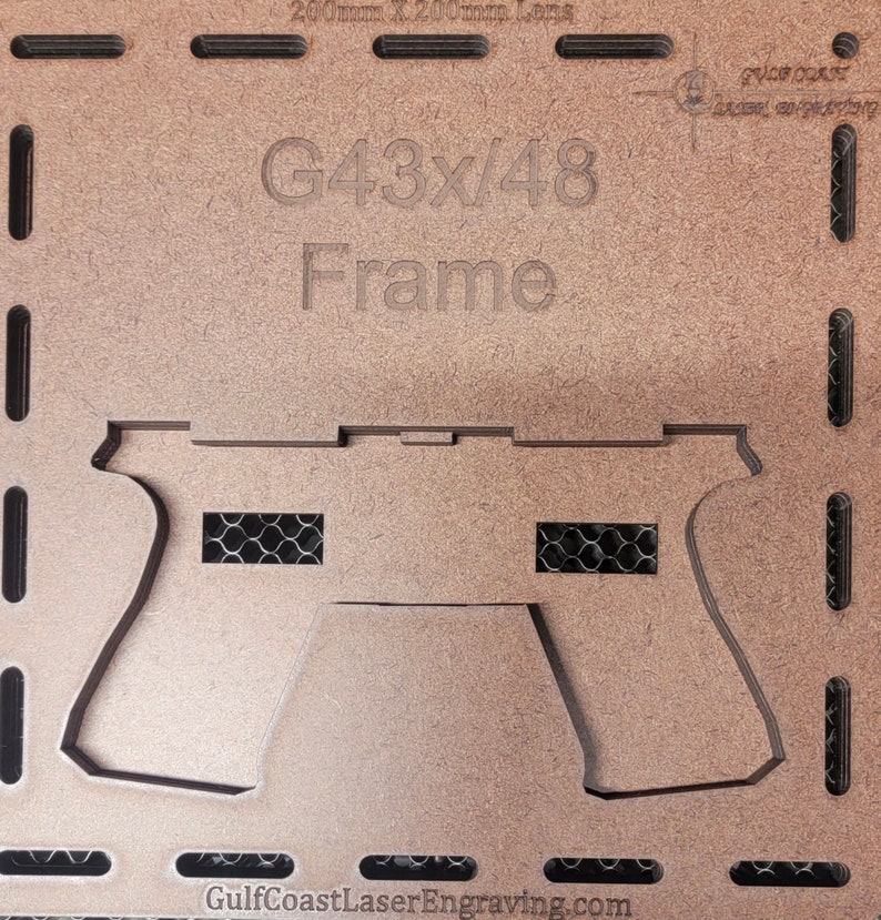 G43x / G48 Frame Jig for Laser Engraving - Etsy