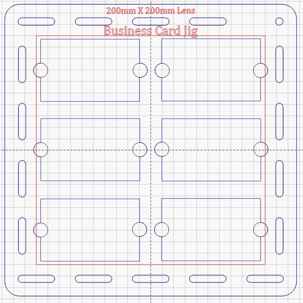 Business Card Jig for Xtool - Etsy