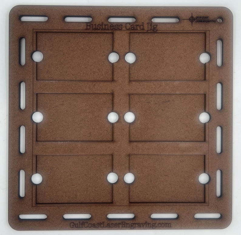 200MM Lens Business Card Jig Files for Fiber Laser -download File Only ...