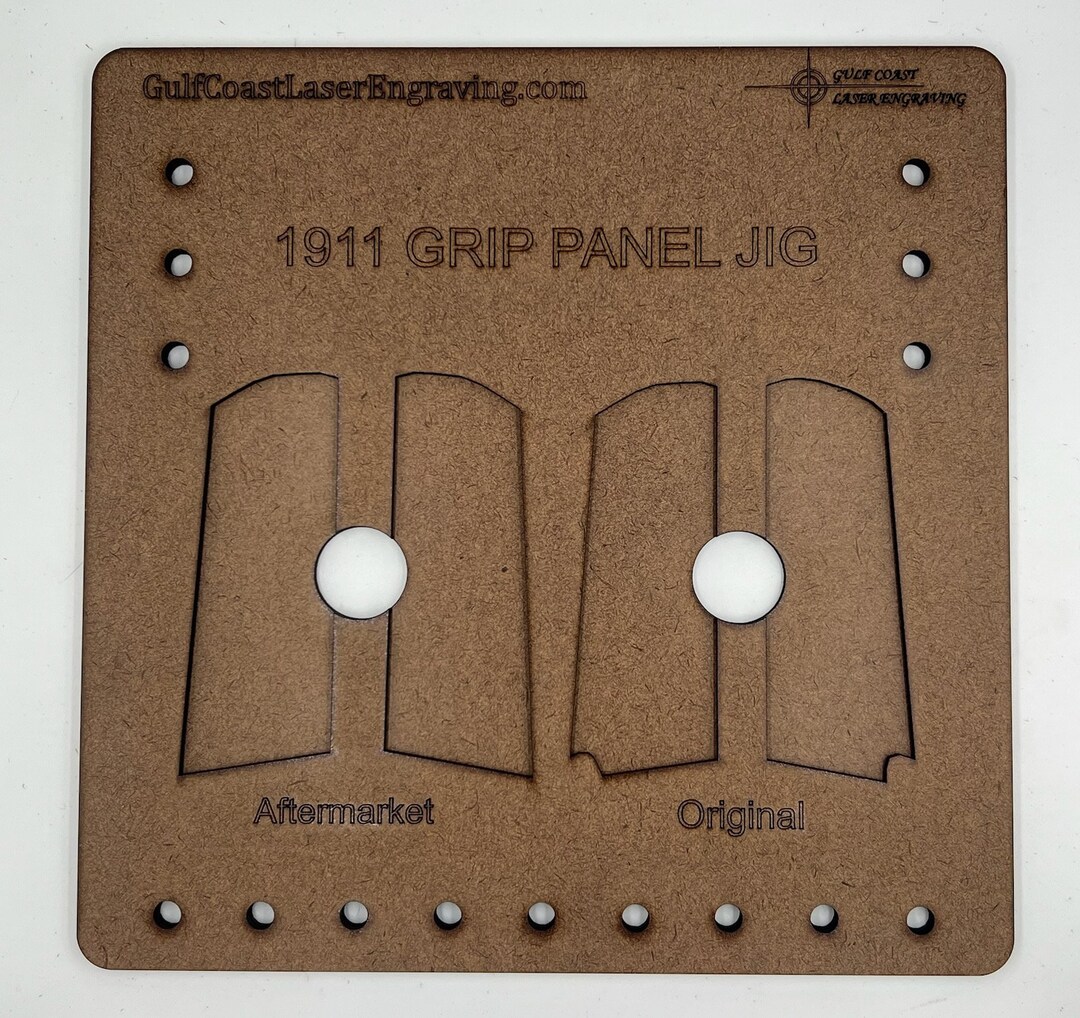 1911 Grip Panel Jig - Etsy