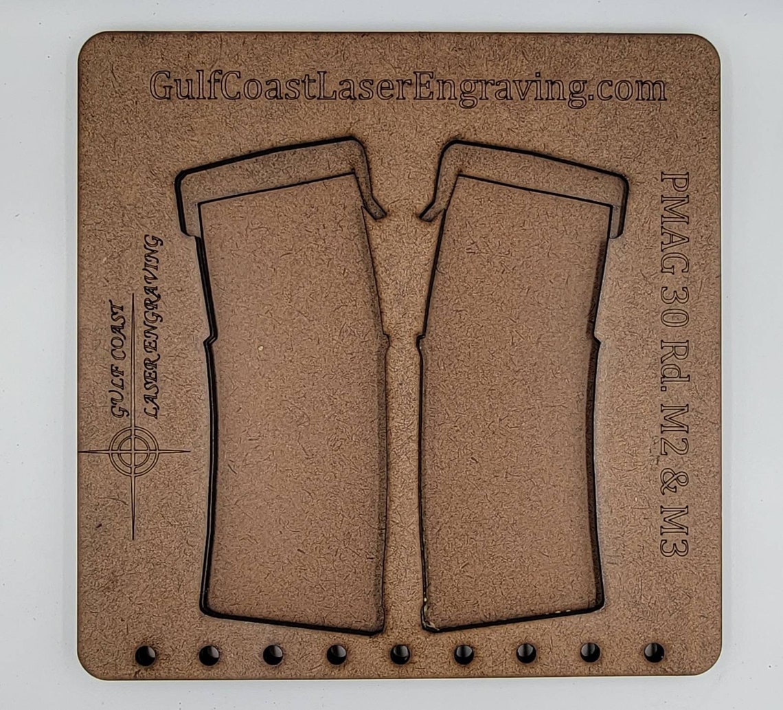 PMAG M2/M3 and Mil Spec Laser Engraving Jig for Polymer Magazines Gen2 ...