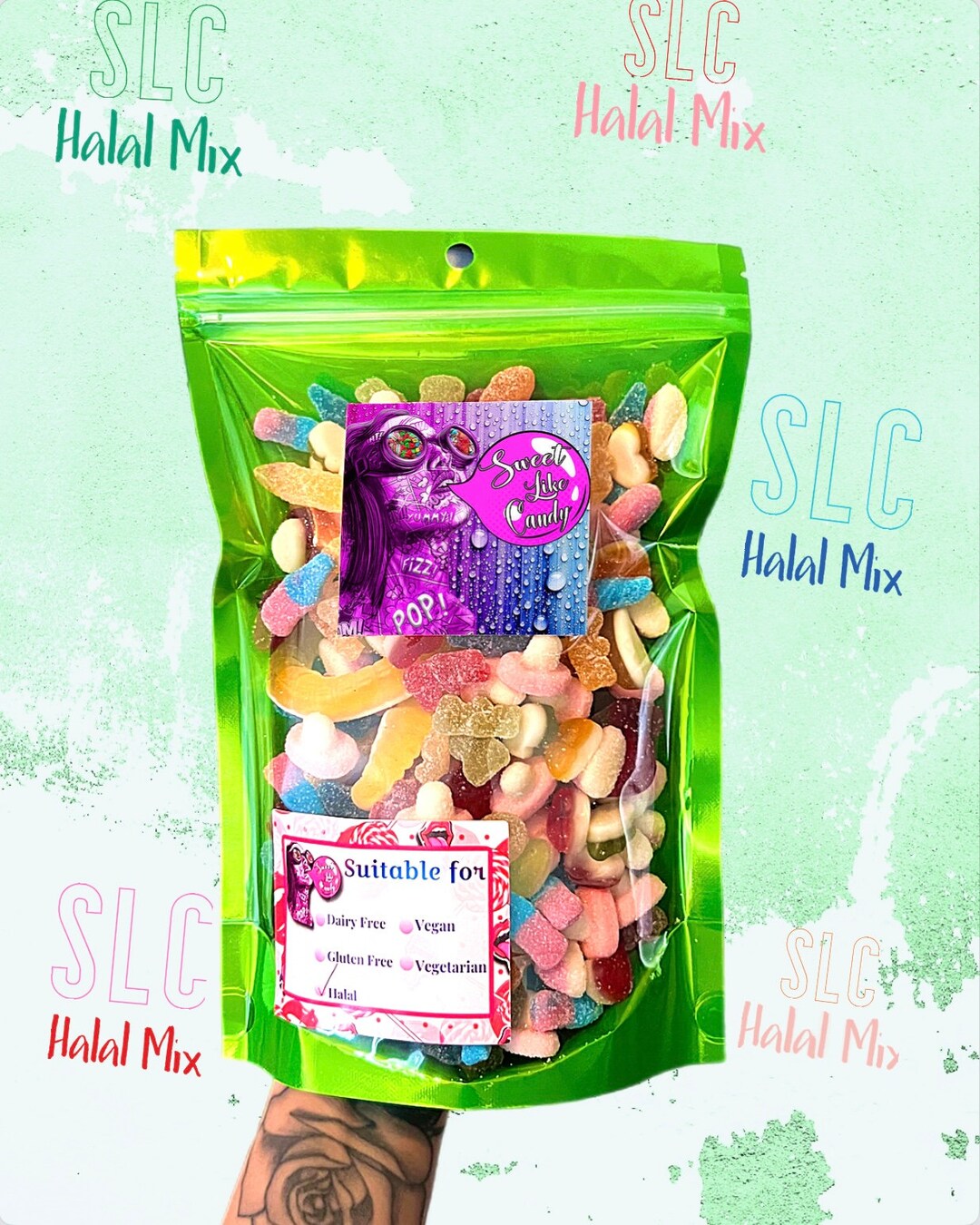 Halal Sweet Mix | Sweet Pouch | Sweet Like Candy | UK Sweets | Pick N ...
