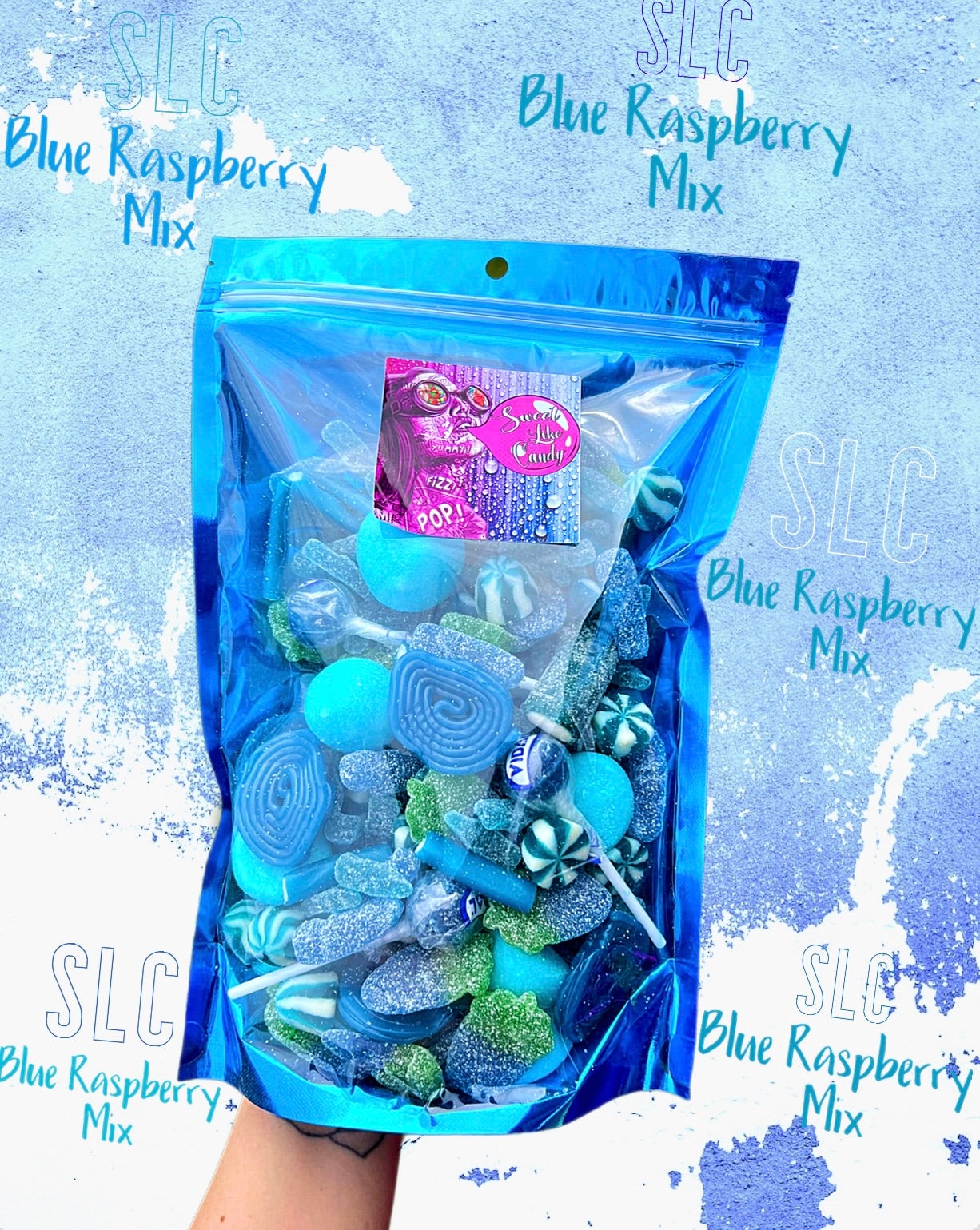 Blue Raspberry Sweet Mix | Sweet Pouch | Sweet Like Candy | UK Sweets ...