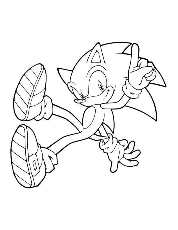 100+ Sonic Coloring Pages - Etsy