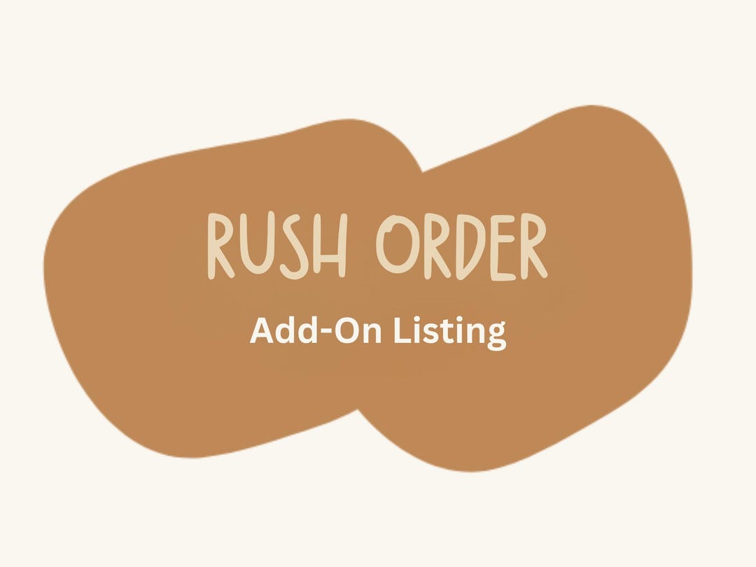 Rush Order Add-on | Priority Processing for Custom Fabric Name Banners ...