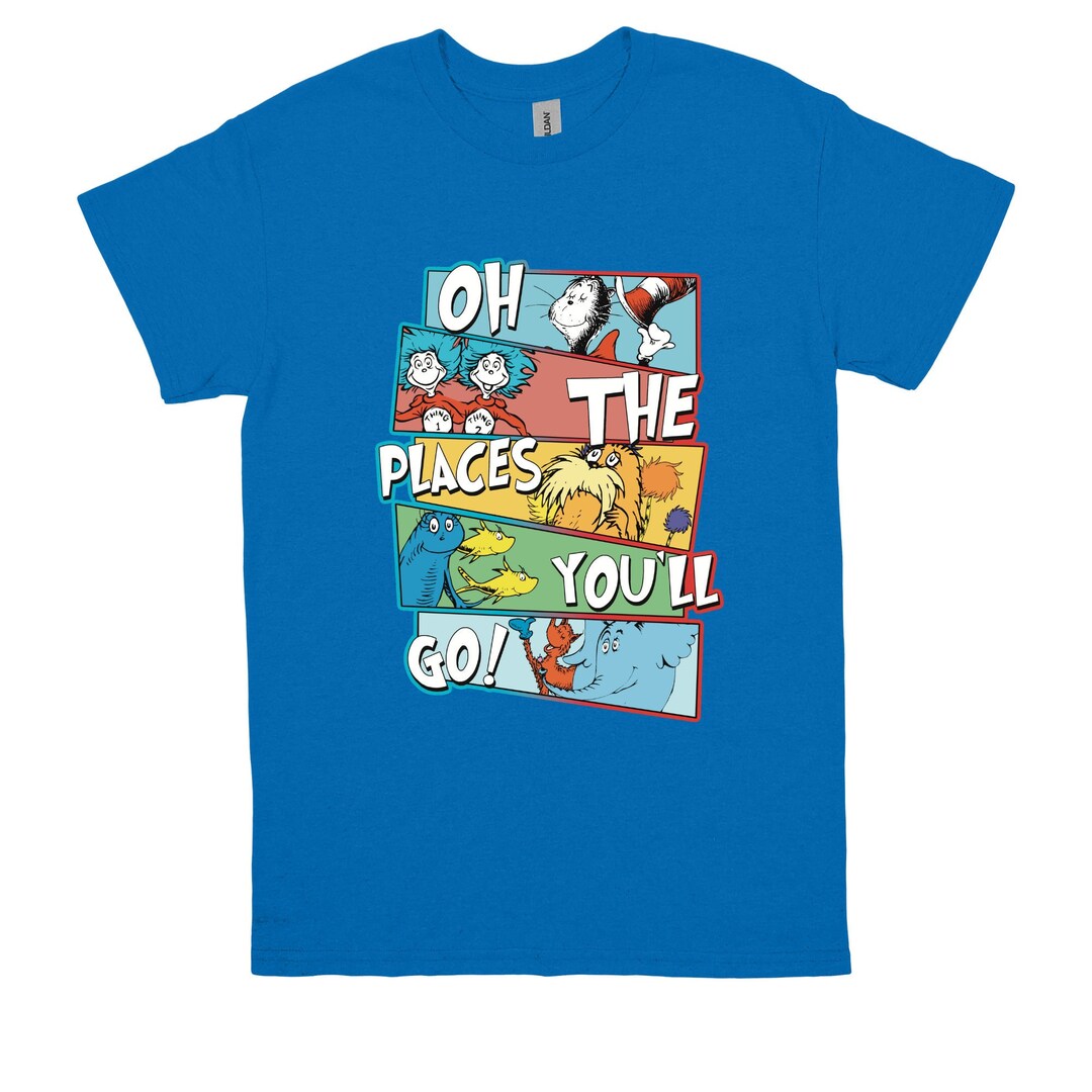 Dr. Seuss Shirt, Dr. Seuss Day, Cat in the Hat, Reading Day, Youth ...