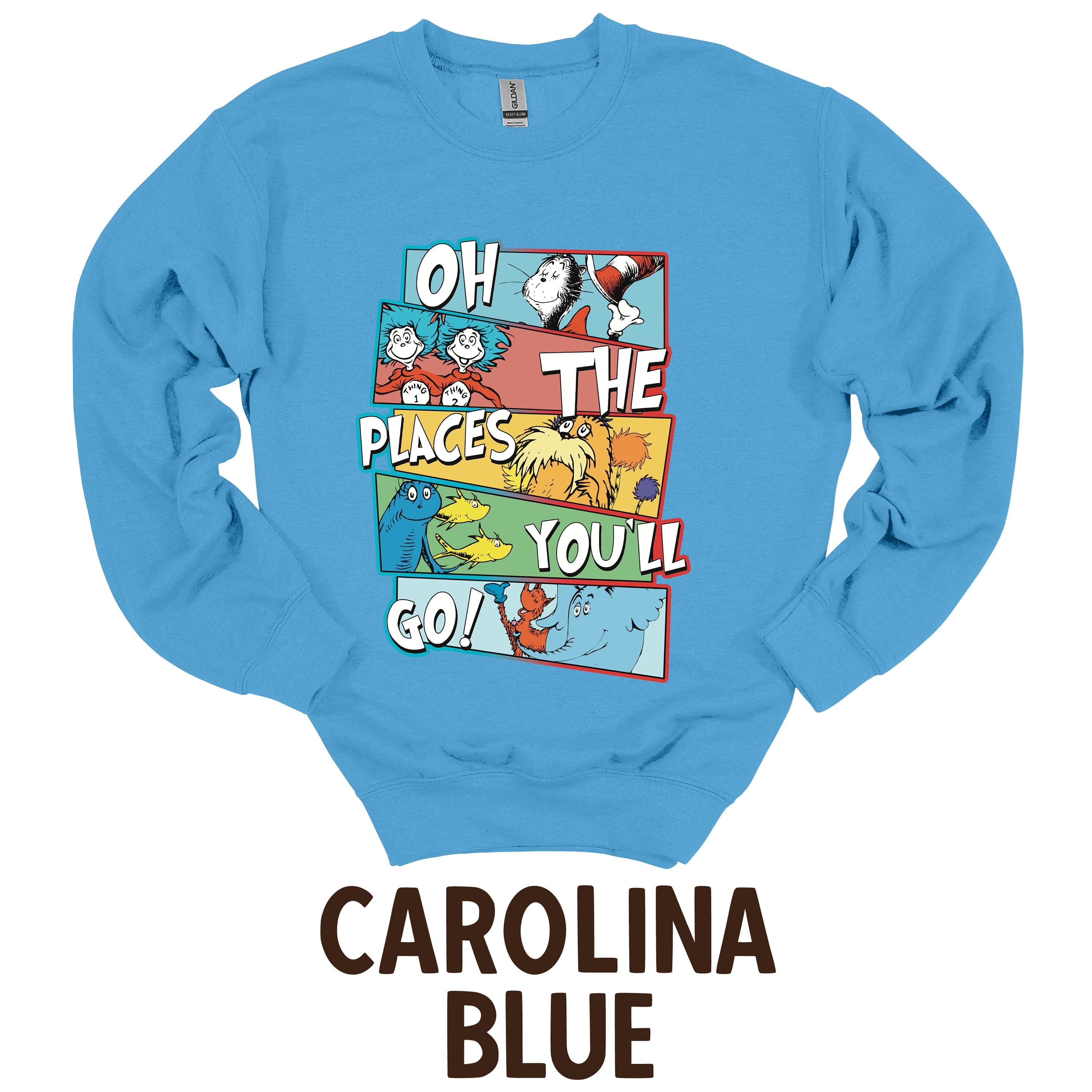 Dr. Seuss Shirt, Dr. Seuss Day, Cat in the Hat, Reading Day, Youth ...