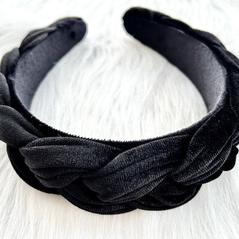 Black Hair Bands for Women - Etsy