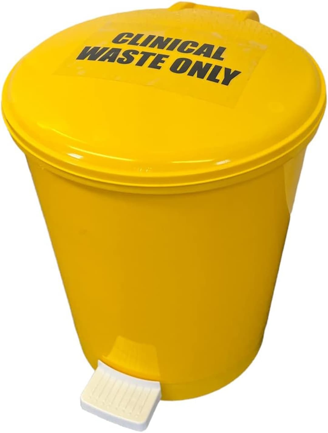 20 Litre Clinical Waste Bin Yellow Medical Bin Rubbish With Liner Pack ...
