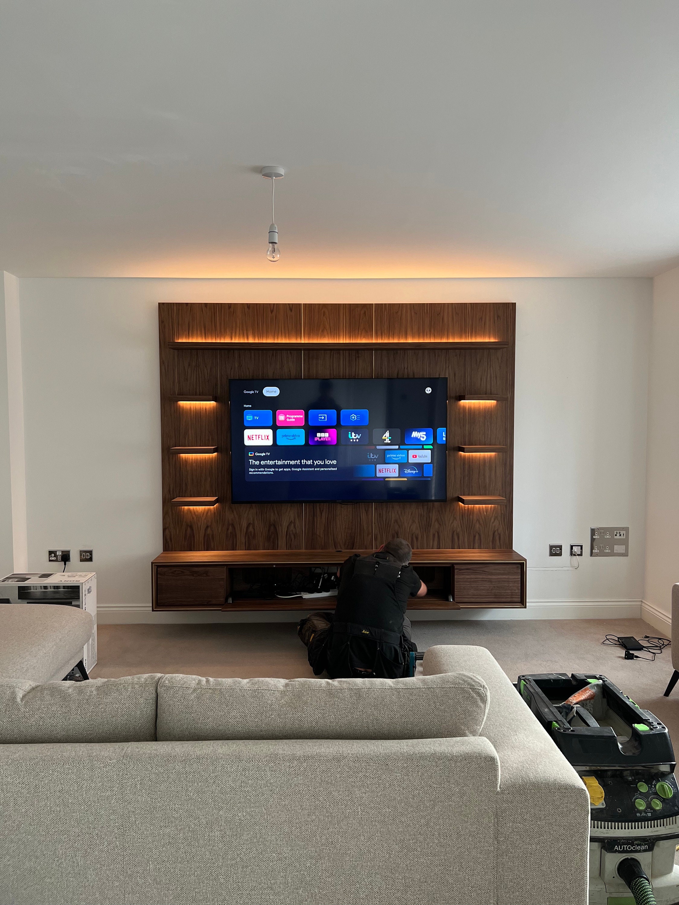 P1. Media Hub - American Black Walnut - Etsy