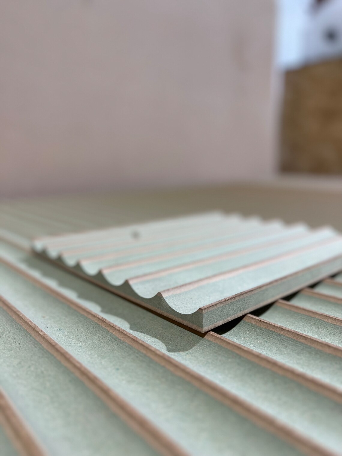 Dish Flute MDF Panels Wall Panelling Decorative Panels 3D Wall Panels ...