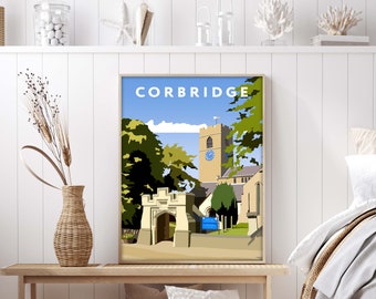 Corbridge Poster - Etsy