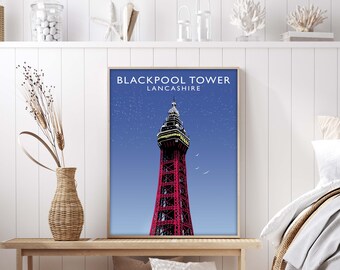 Blackpool Print - Etsy UK