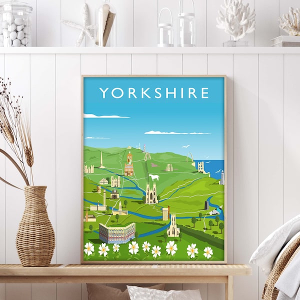 Yorkshire Print - Etsy UK