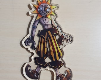 Sundrop Moondrop Keychain FNAF - Etsy