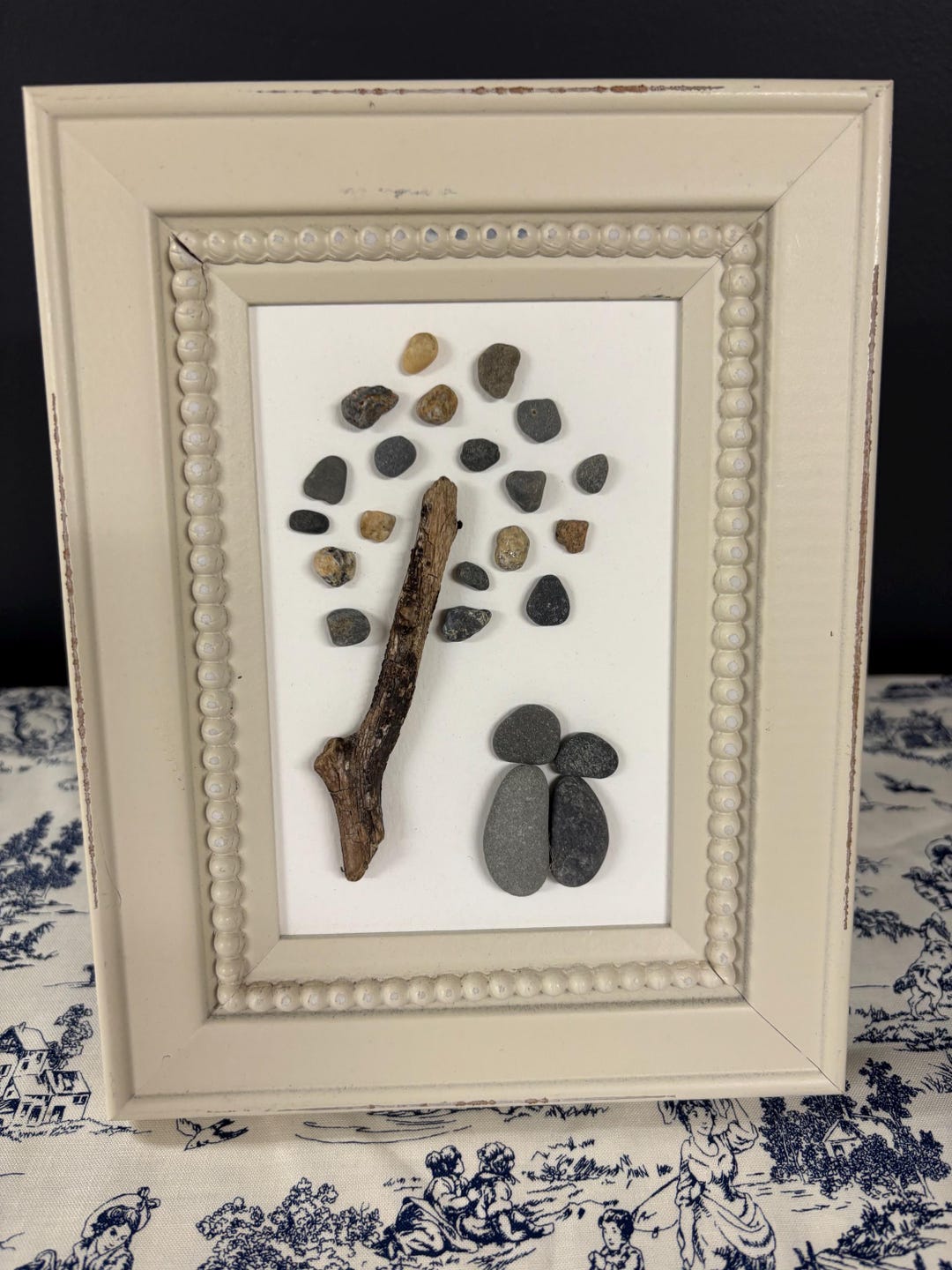Stone Art Couple Under a Stone Tree - Etsy