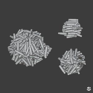 Artillery Shell Pile X3 | Forgedal Miniatures - Etsy