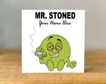 Marijuana Birthday Card - Etsy UK