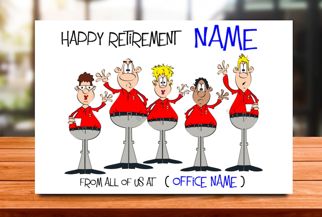 Personalized Postman Retirement Card: Royal Mail, Colleague, Friend - Etsy