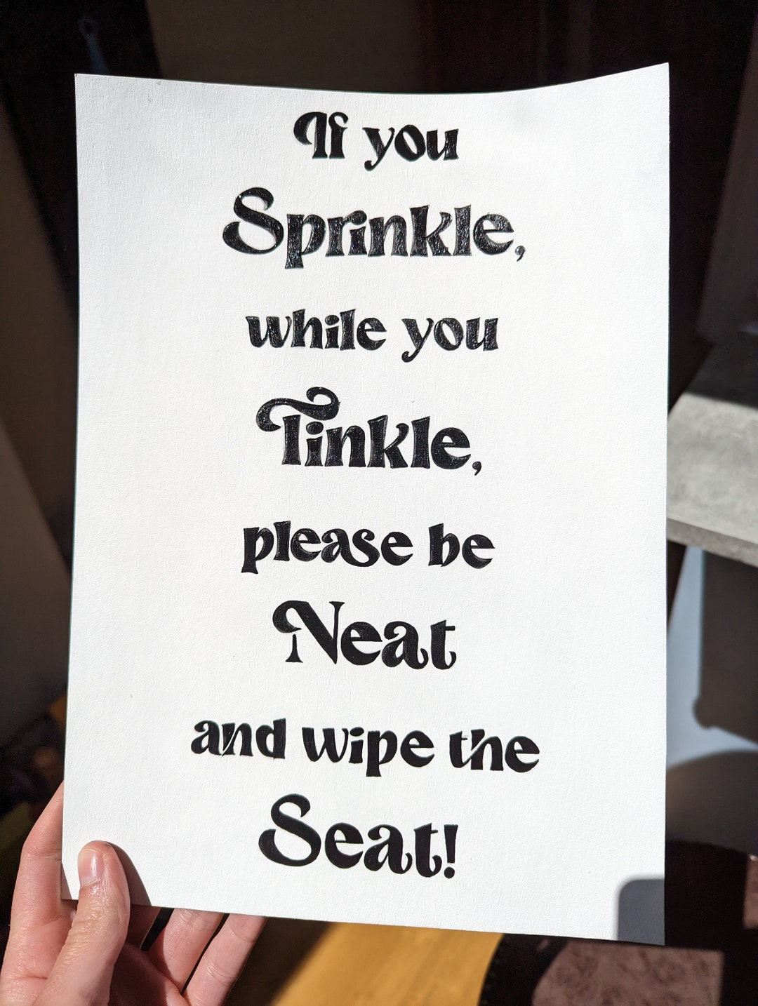 Hand Lettered Signs - Etsy