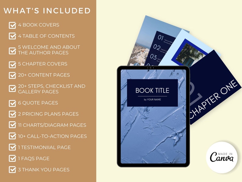 Ebook Template Editable Canva | Coaching Workbook Template, Lead Magnet ...