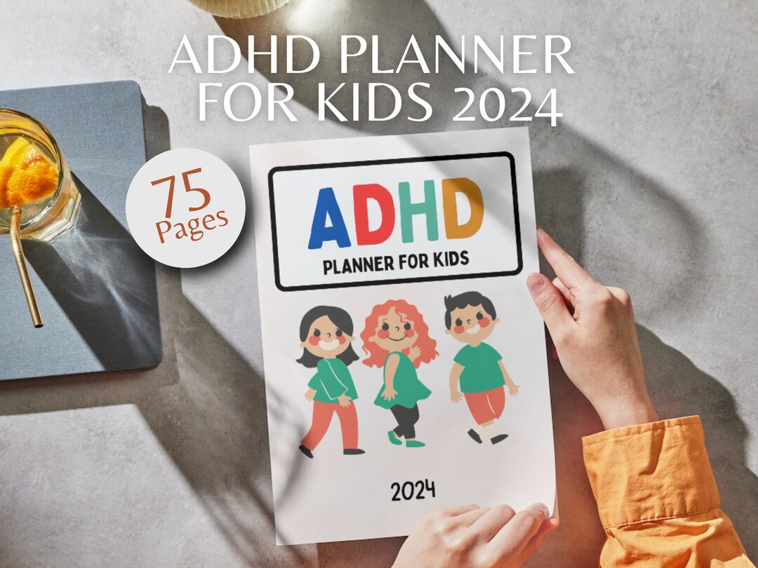ADHD Planner 2024, Adhd, Planner for Kids, Printable Planner, ADHD ...
