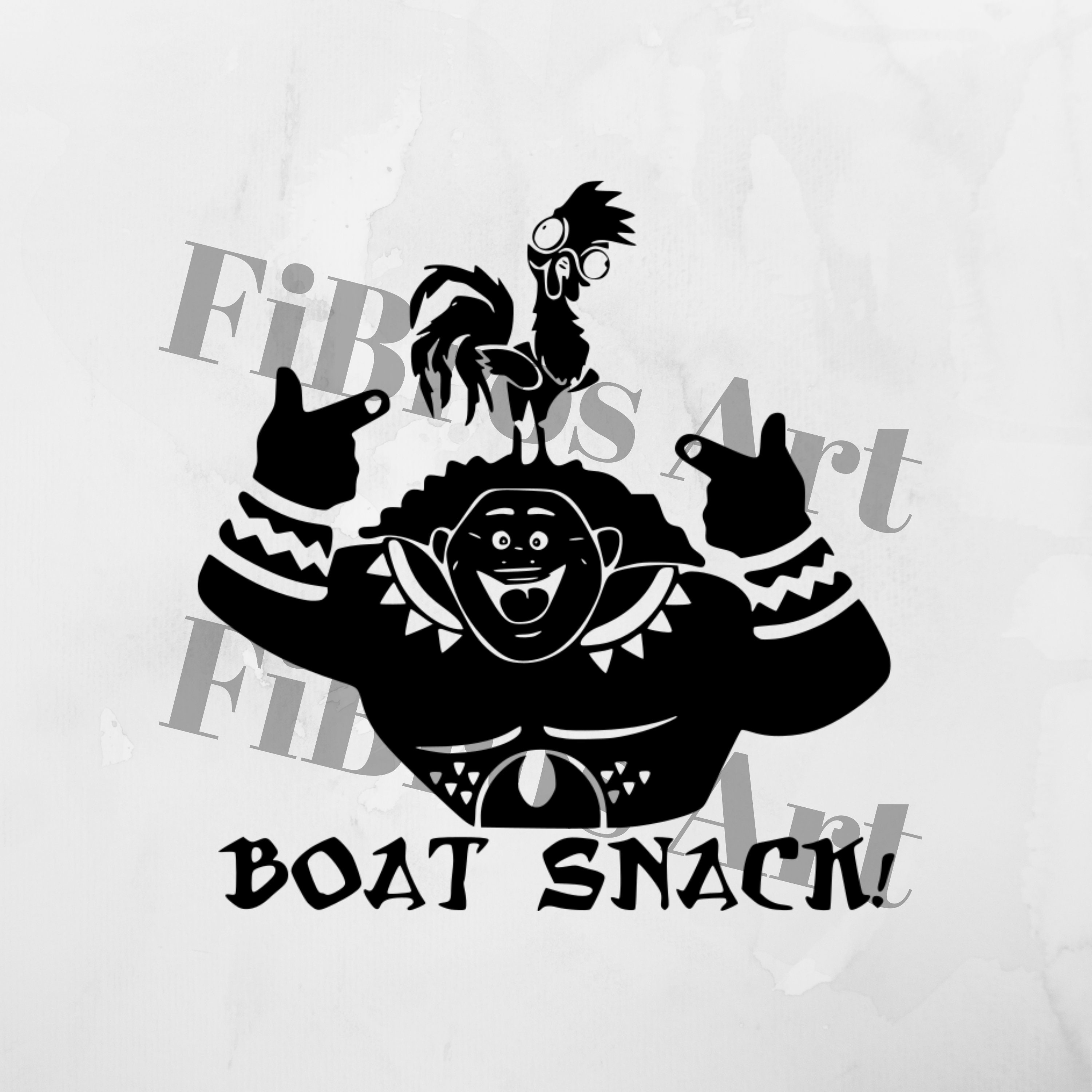 Moana Svg - Maui Svg - Maui Silhouette - Boat Snack Svg - Hei Hei Svg ...
