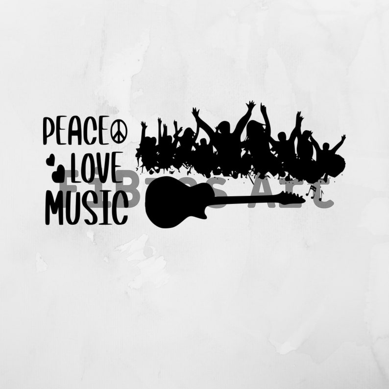 Guitar Svg - Concert Svg - Music Svg - Love Music Svg - Fun Svg ...