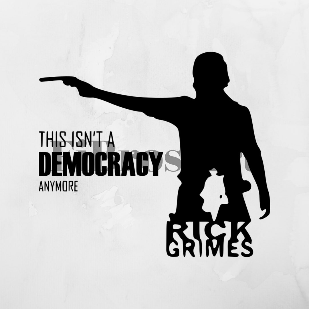 The Walking Dead Svg - Twd Svg - Rick Grimes Svg - Instant Download ...