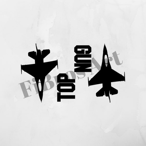 Top Gun Svg Top Gun 2 Svg Maverick Svg Jet Svg - Etsy