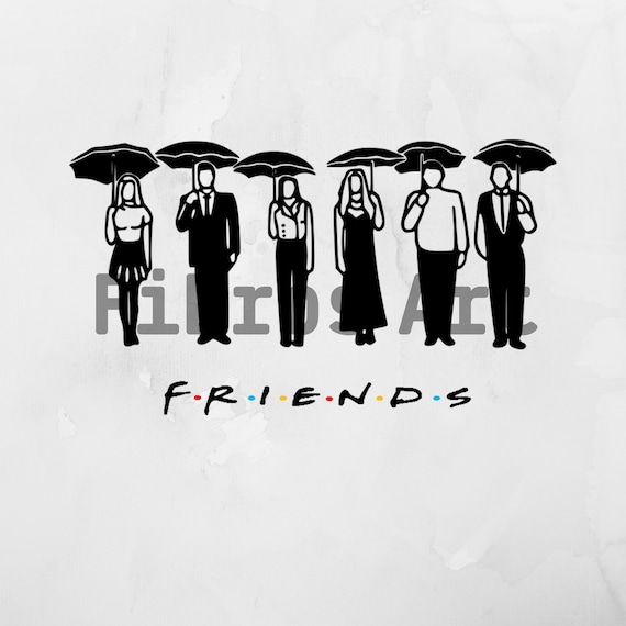 Friends Svg Friends Instant Digital File Monica Svg | Etsy