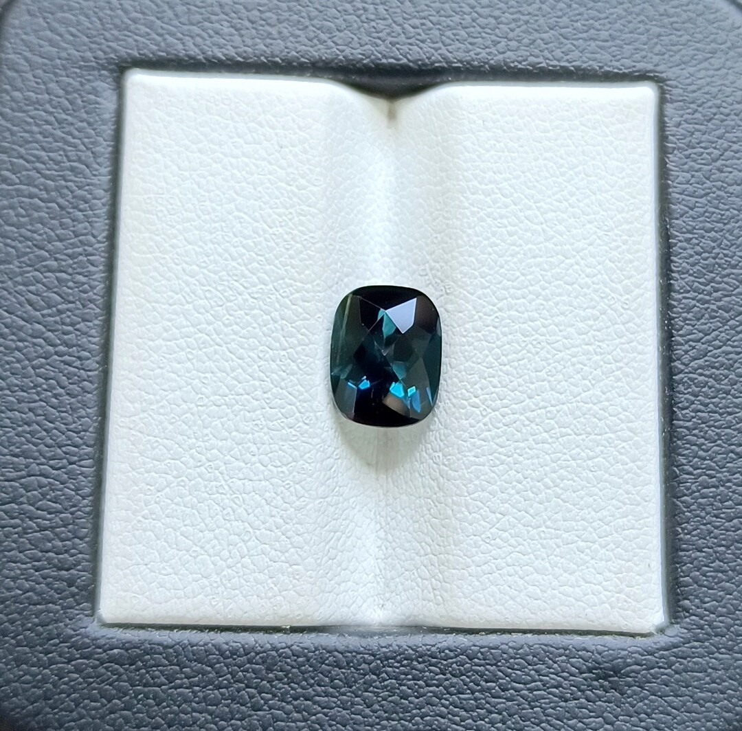 Top Quality Transparent Blue Indicolite Tourmaline Loose Cushion Cut ...