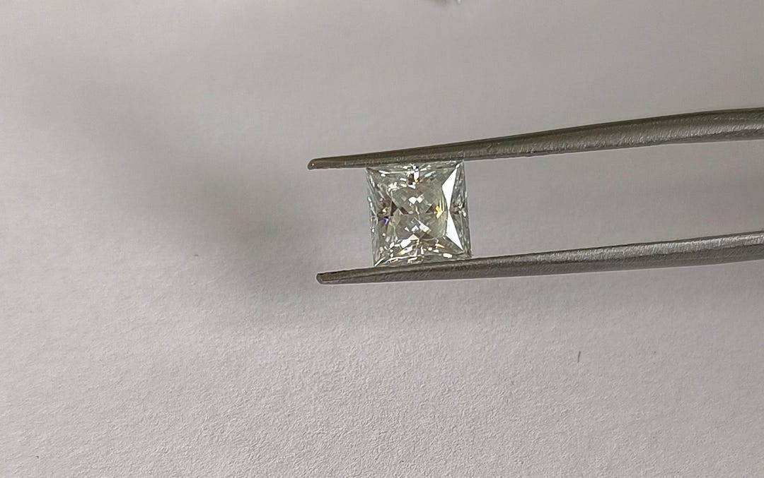 Moissanite Square Princess 5mm Cut Wholesale Lot VVS Purity FG - Etsy