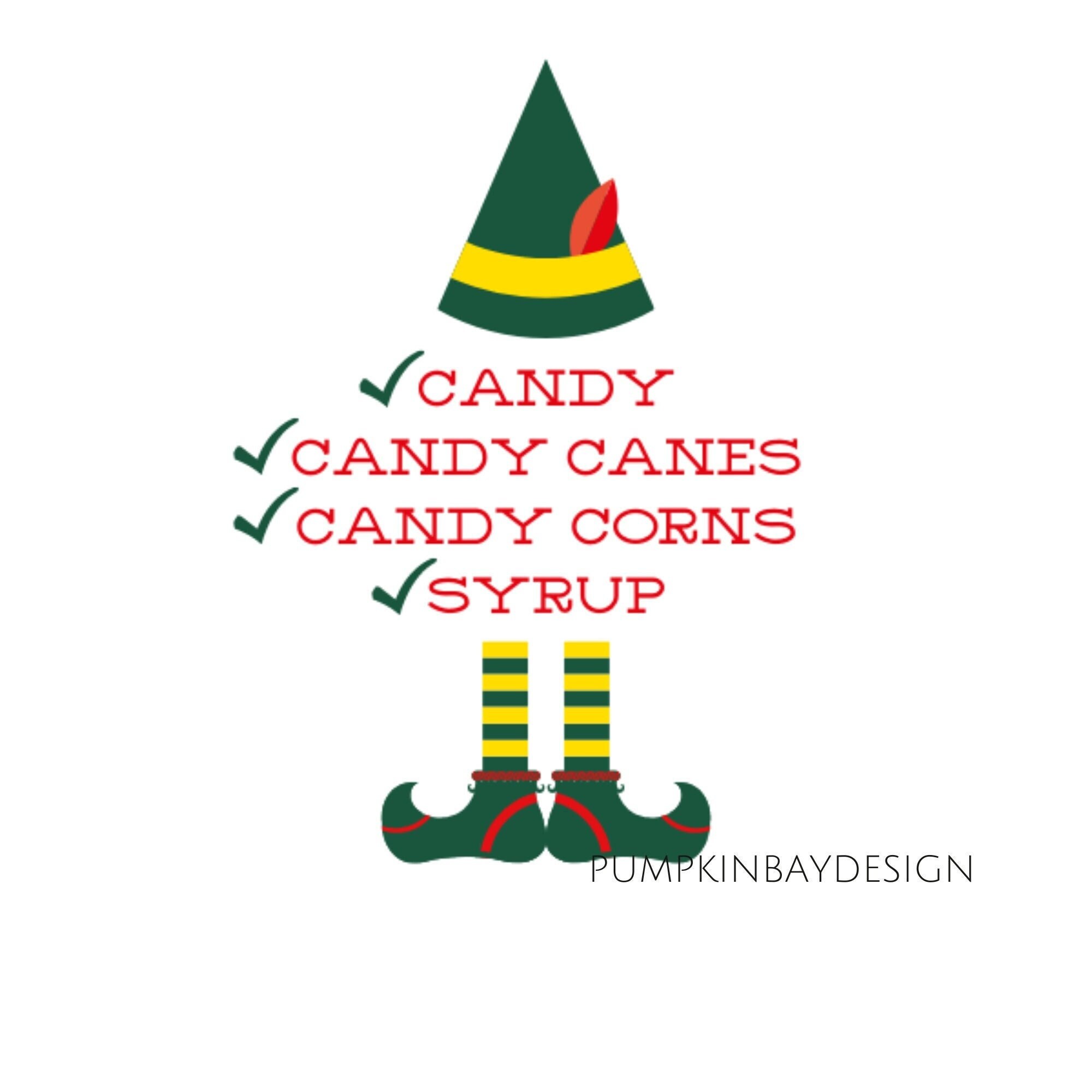 Christmas Svg, Buddy the Elf Svg, Christmas Gift, Elf Movie, Funny ...