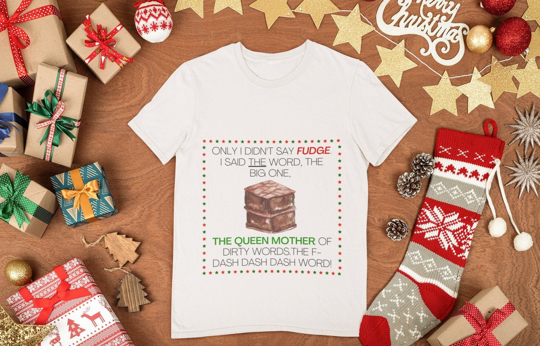 A Christmas Story Svg, Ralphie Svg File, Oh Fudge Svg, Funny Christmas ...