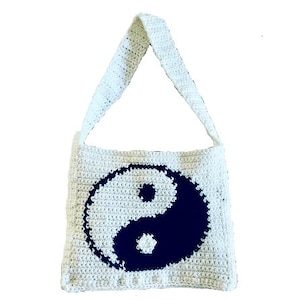 Yin Yang Crochet Bag Pattern - Etsy