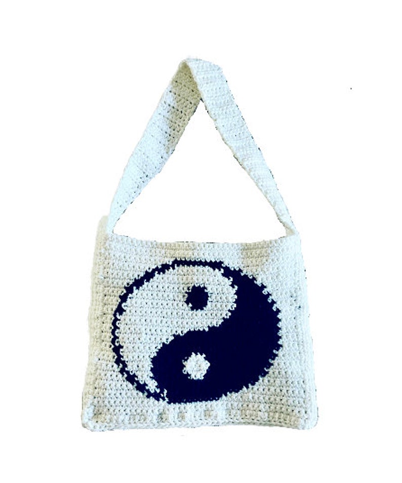 Yin Yang Crochet Bag Pattern - Etsy
