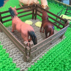 Crochet Farm Play Mat Pattern - Etsy