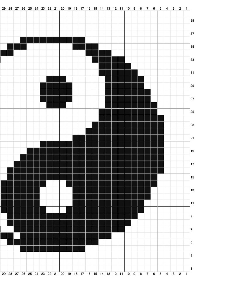 Yin Yang Crochet Bag Pattern - Etsy