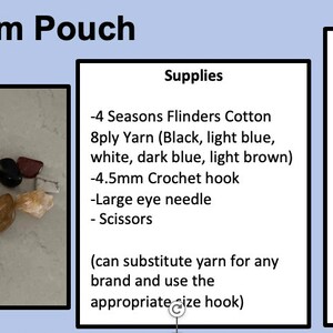 Evil Eye Gem Pouch Pattern - Etsy