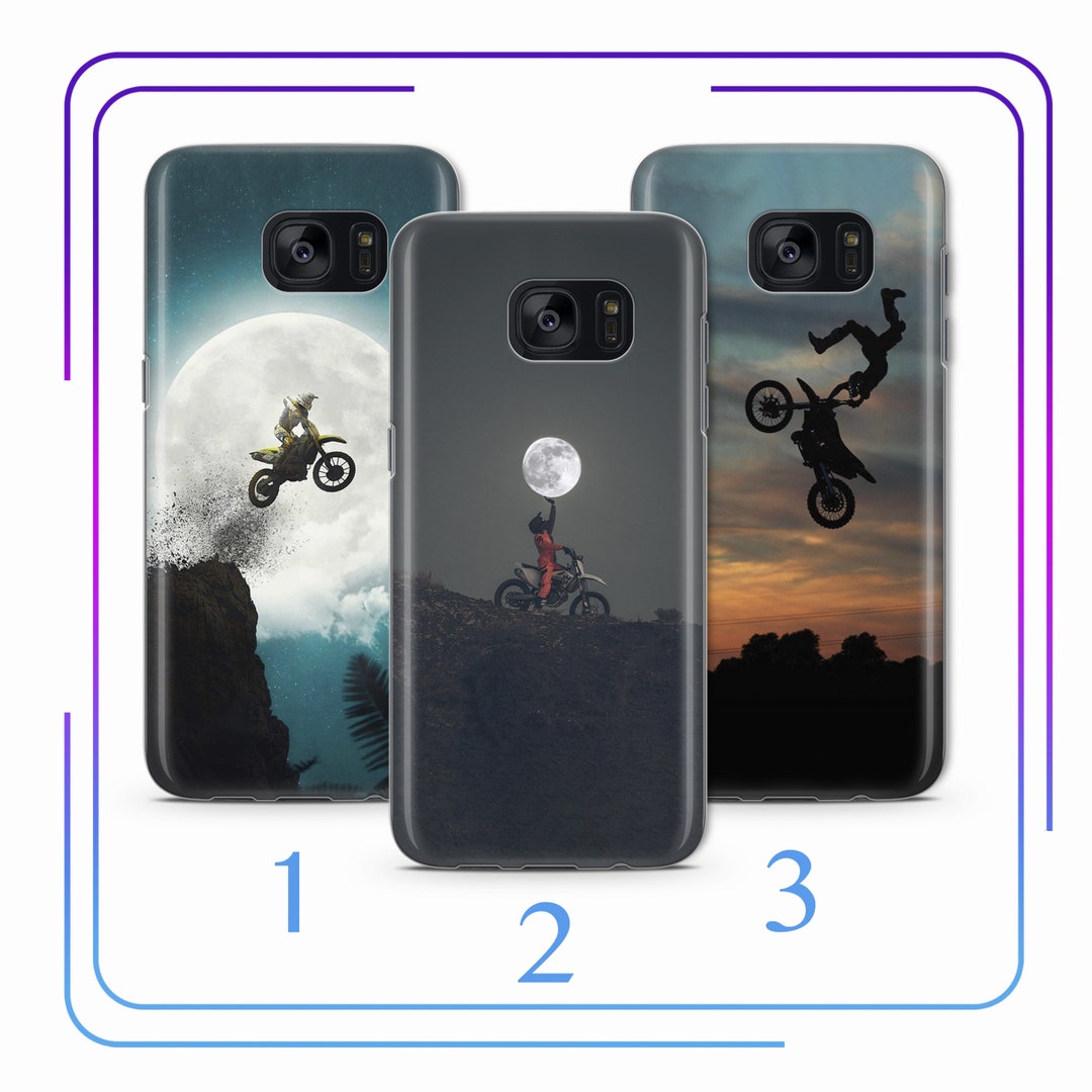 Dirtbike 2 Phone Case Cover for Samsung S5 S6 S7 S8 S9 Edge Plus LTE ...