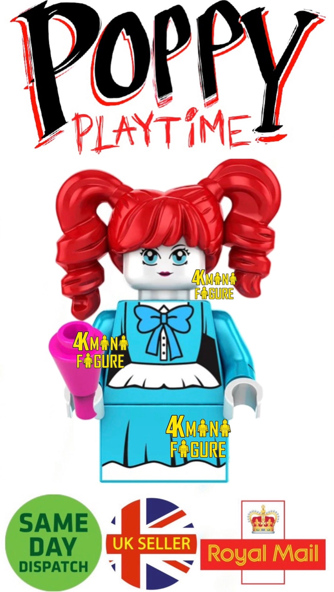 Poppy Playtime Characters New Figures MK2 Custom Mini Figure - Etsy UK