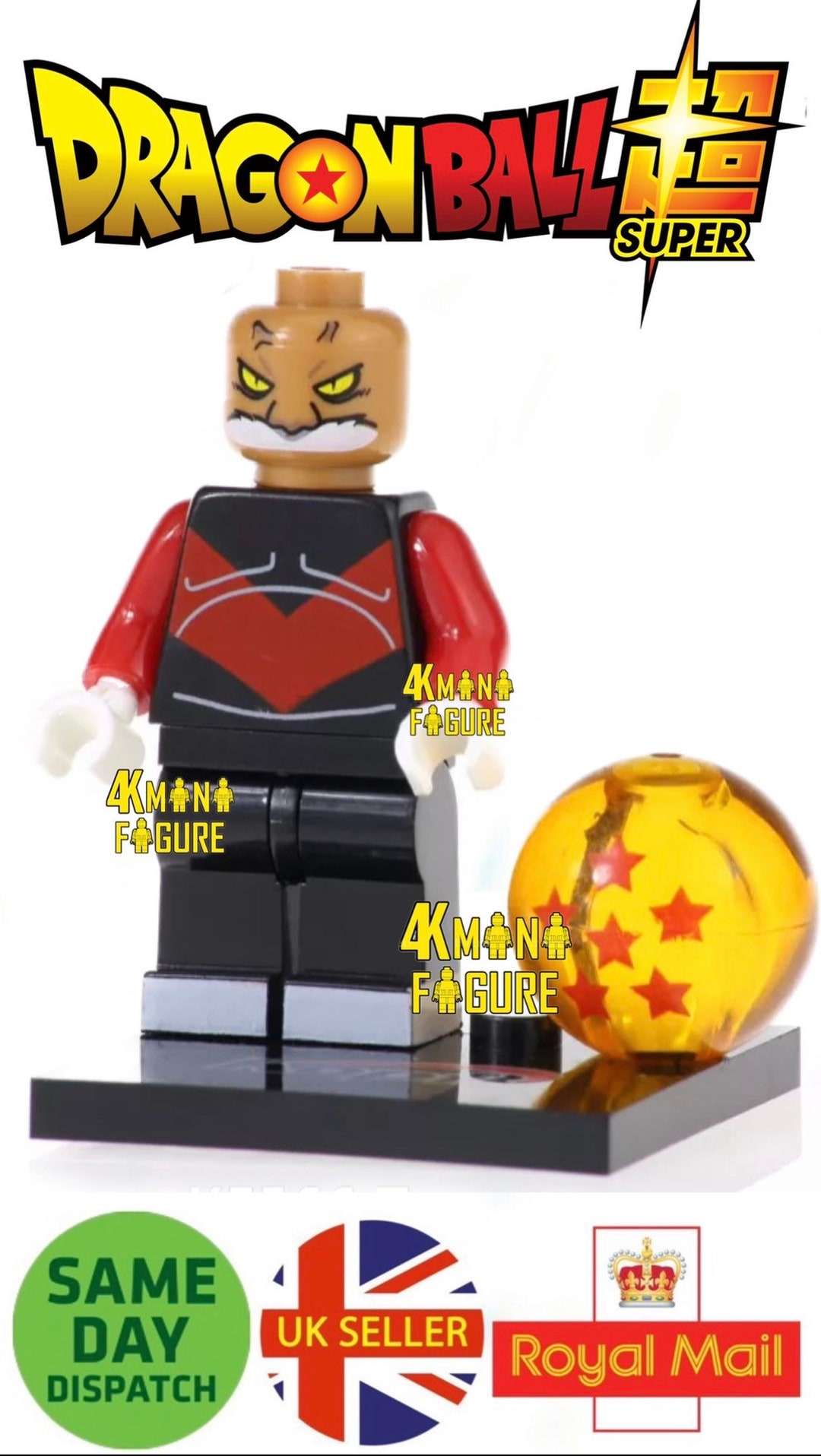 Dragon Ball Super Hero Figure Toppo Pride Trooper Compatible - Etsy