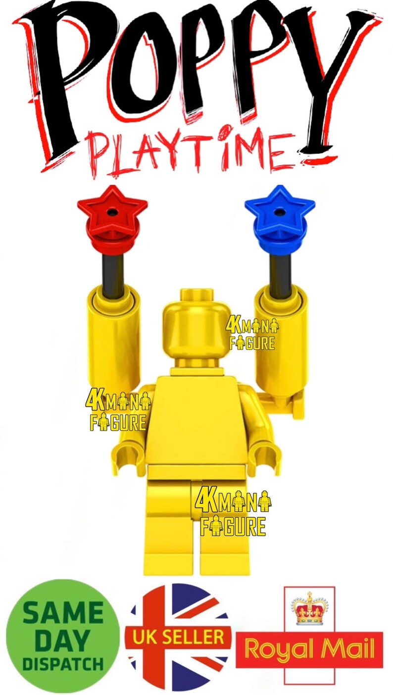 Poppy Playtime Characters New Figures MK2 Custom Mini Figure - Etsy UK