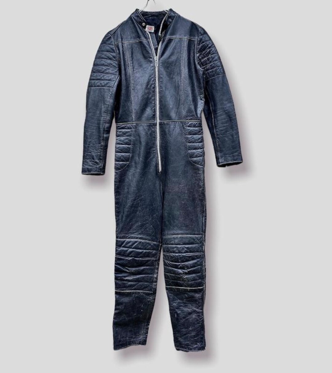 Very Rare Vintage 1970s One Piece Leather Motorcycle Racing Suit Made ...