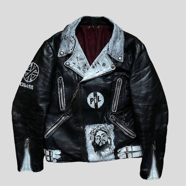 Punk Jacket - Etsy UK