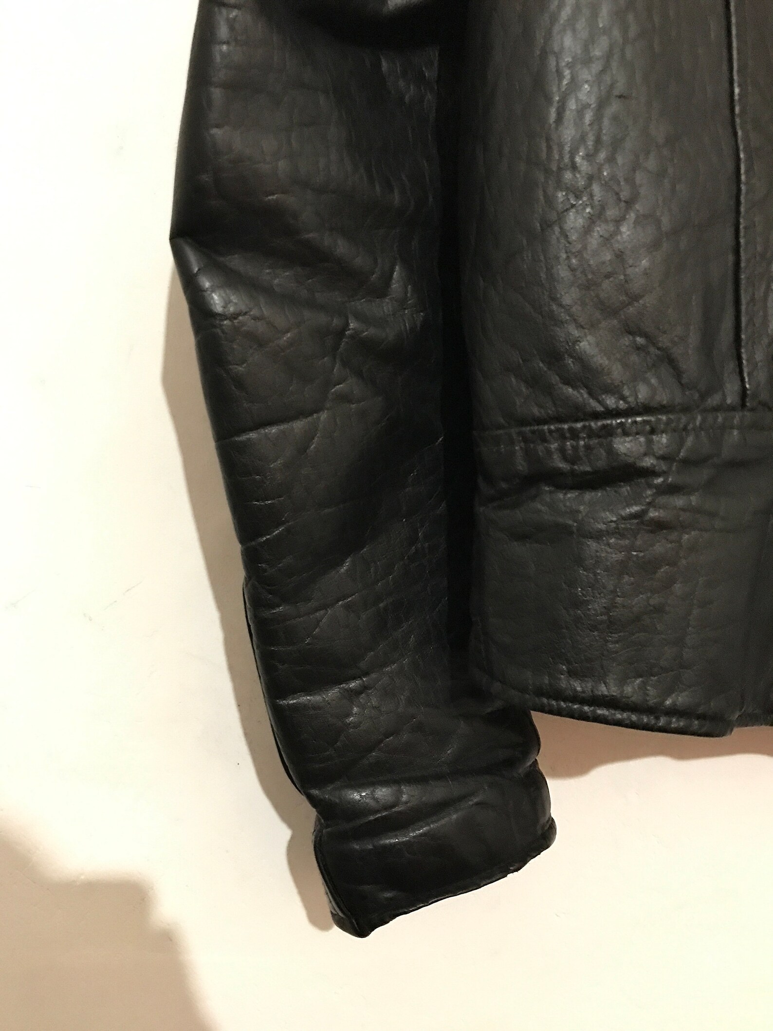 Vintage 80s British True Punk Style Motorcycle Leather Biker Jacket - Etsy