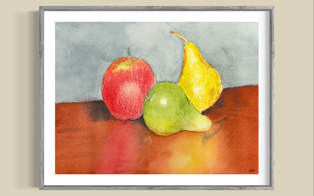 Watercolor Still Life Printable Wall Art Still Life Painting Download ...